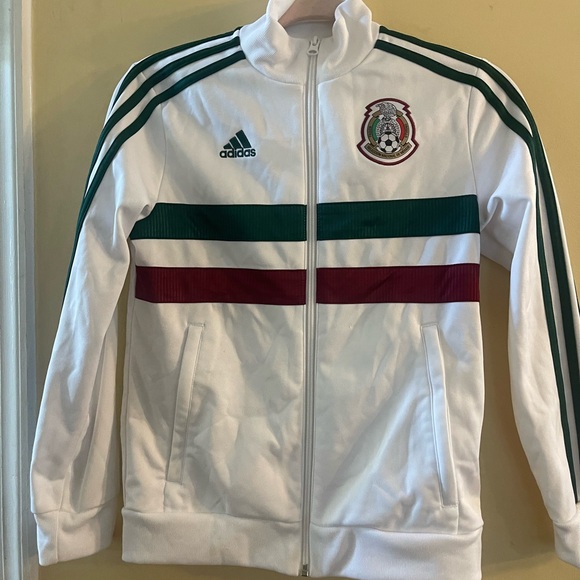 adidas | Jackets & Coats | Adidas Mexico National Soccer Jacket Youth M ...